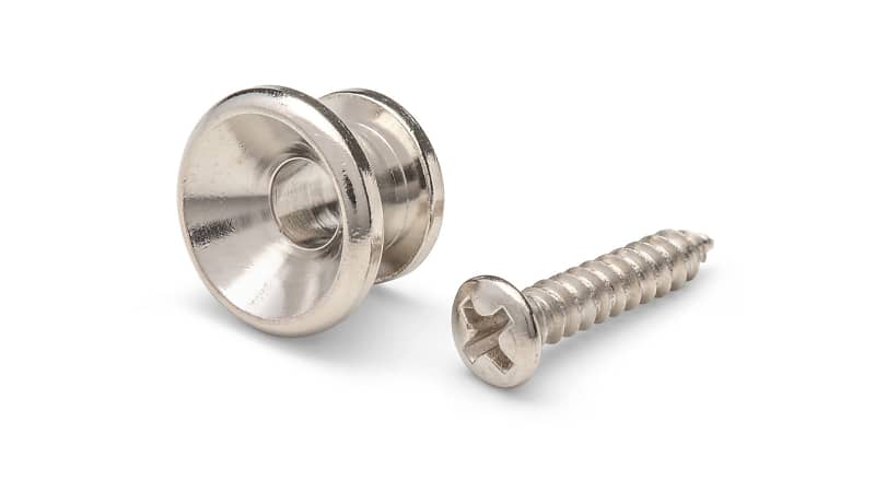 Taylor Strap Button & Screw Nickel | Reverb