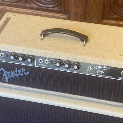 1962 Fender Bassman Head with 1972 Fender Bassman chassis - | Reverb