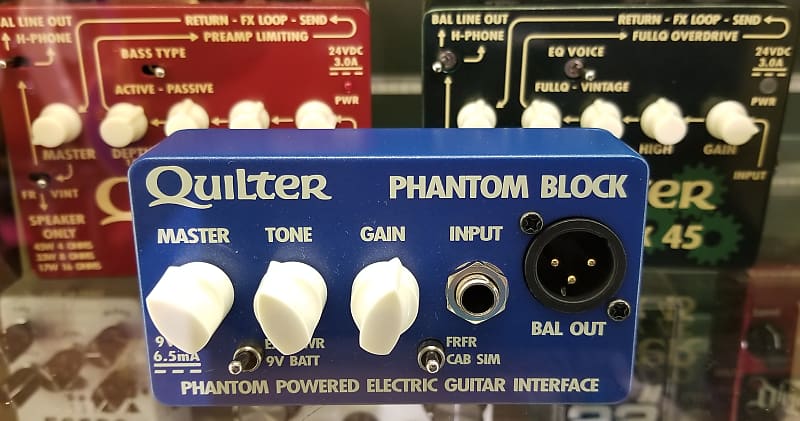Quilter Phantom Block Guitar Direct Box Interface and Cabinet | Reverb