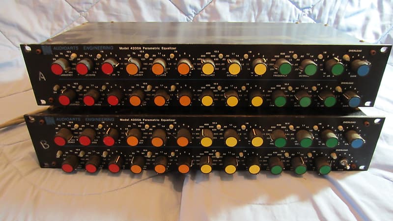 Audioarts Engineering 4200A Parametric EQ 1980's | Reverb UK