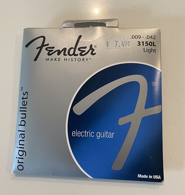 Fender Original Bullets Electric Guitar Strings 3150L 9-42 | Reverb
