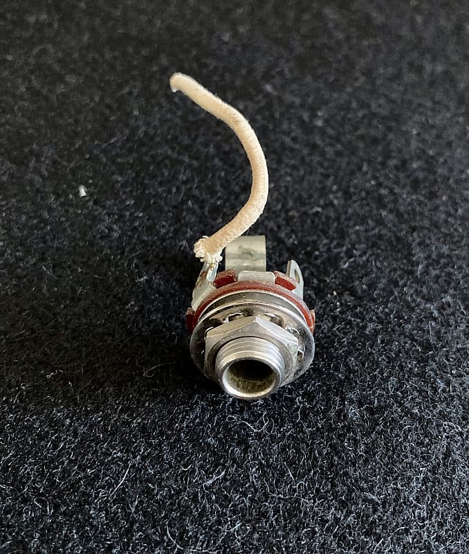 Fender Broadcaster/Telecaster Switchcraft Input Jack | Reverb