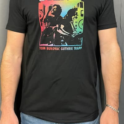 Tom Bukovac Guthrie Trapp "In Stereo" Album Shirt Black 3X | Reverb