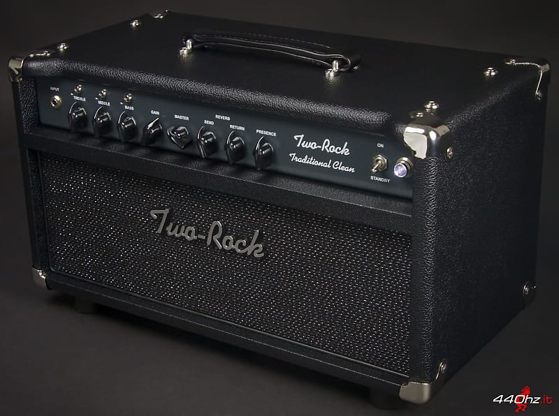 Two Rock Traditional Clean 100/50 Head Black Bronco - 230V | Reverb