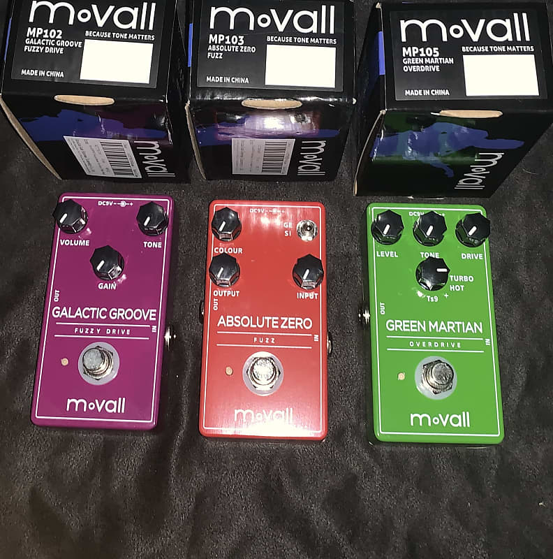 Movall MP102/MP103/MP105 Pedal Lot | Reverb