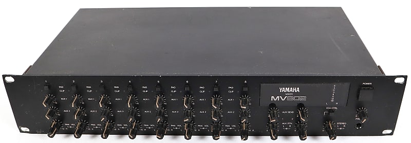 Yamaha Japan MV-802 8-Channel Rackmount Mixer 100V | Reverb