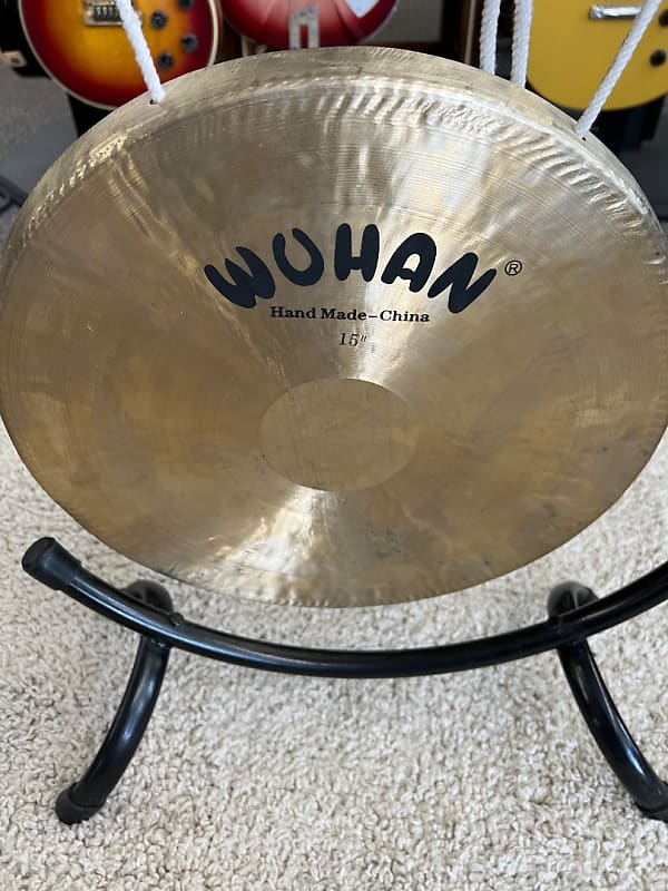 Wuhan 15 inch Pasi Gong with Stand and Mallets - Model | Reverb