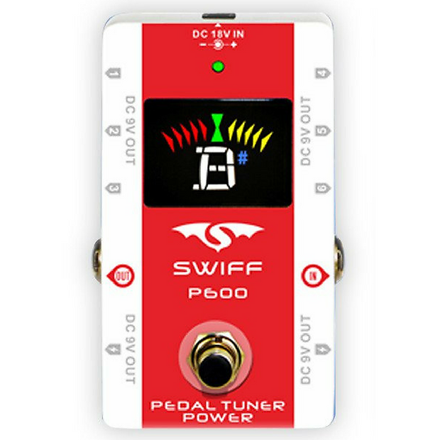 Swiff P600 Tuner Pedal & Power Distributor | Reverb UK