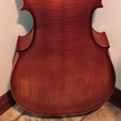 UNMARKED CUSTOM UPGRADED 4/4 CELLO - NATURAL WORN SATIN FADE | Reverb