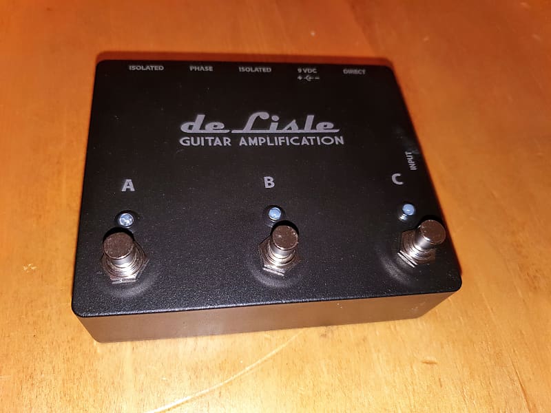 De Lisle ABC ABY Isolated Amp Selector Switch Router Pedal | Reverb