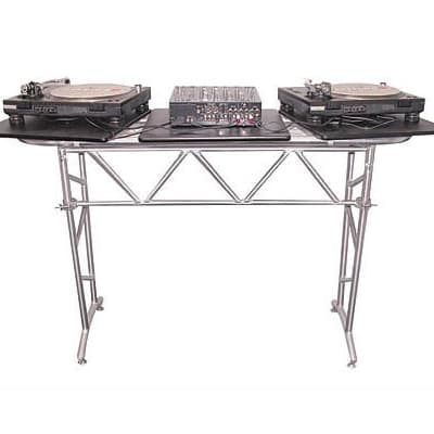 Odyssey ATT2 Diamond Textured DJ Truss Table with Swivel Side | Reverb