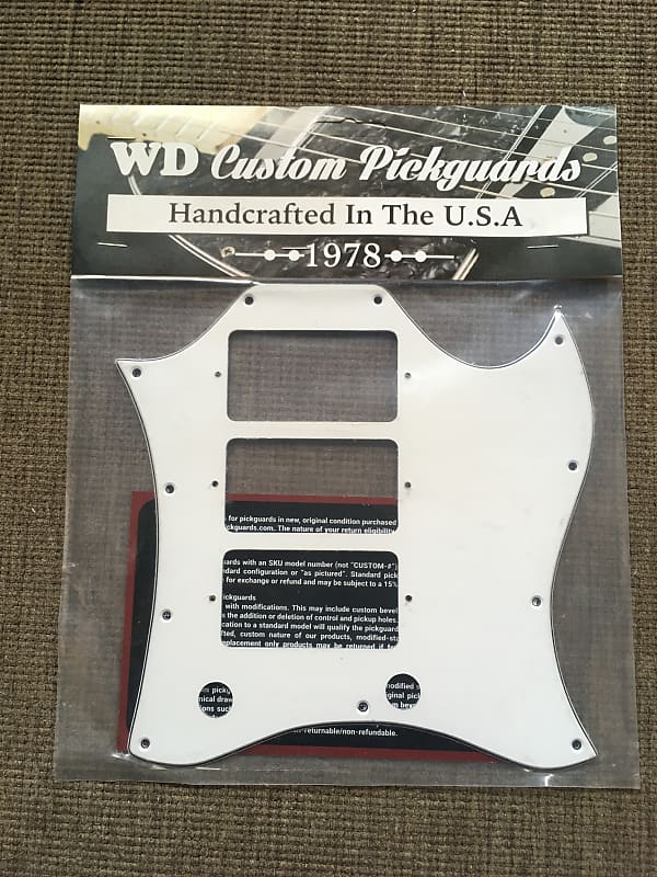 Gibson SG custom WD Pickguard 1964-1970 Full Face SG Custom | Reverb