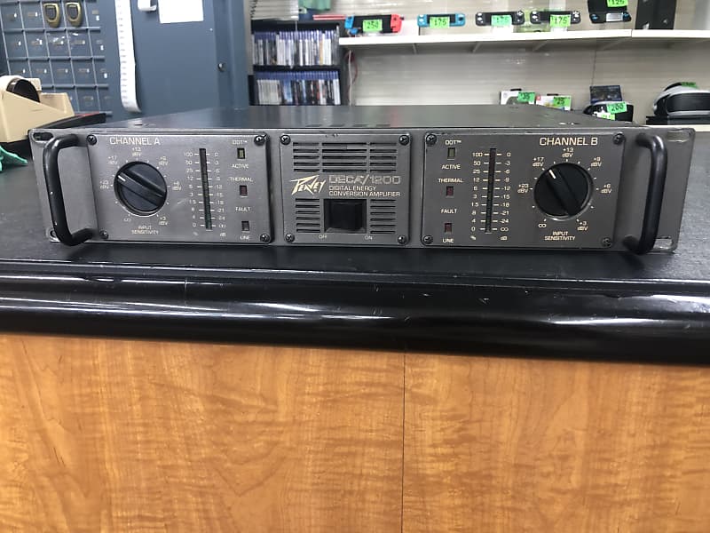 Peavey Deca 1200 Power Amplifier | Reverb