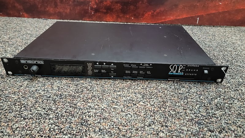 Ensoniq SQR Rackmount Synthesizer & Drum Module Synthesizer | Reverb