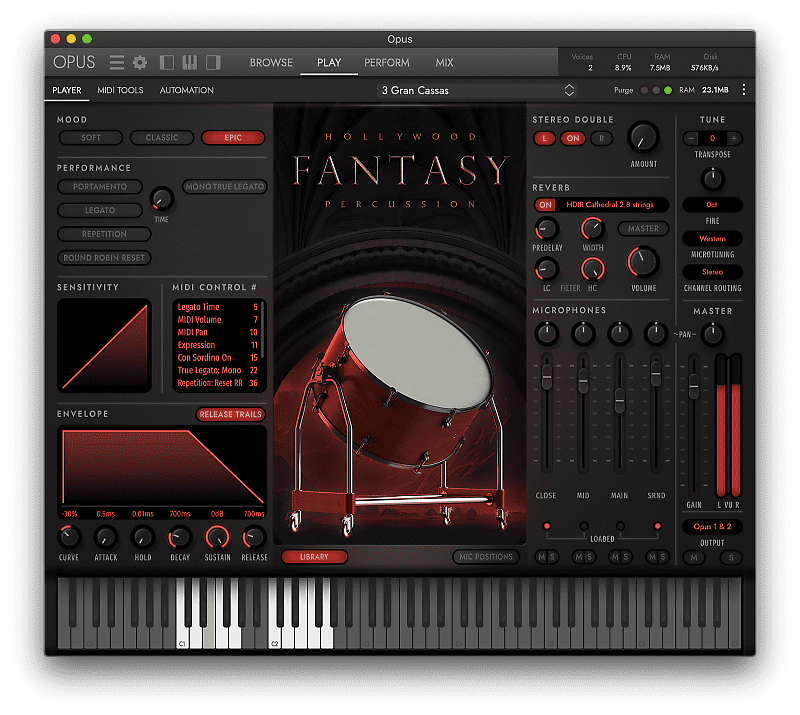 EastWest Sounds Hollywood Fantasy Percussion | Reverb