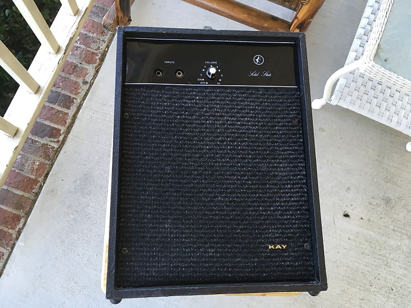 Vintage KAY Solid-State Electric Guitar Practice Combo Amp | Reverb