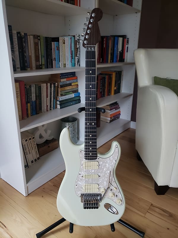 Warmoth Strat, Wenge/Ebony Neck, Stainless Frets, Lace Sensor | Reverb