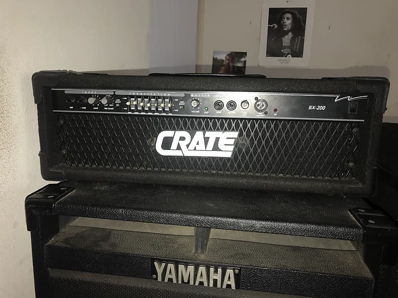 BASS AMPLIFIER: made in USA Crate BX 200 - 200 watts RMS - | Reverb