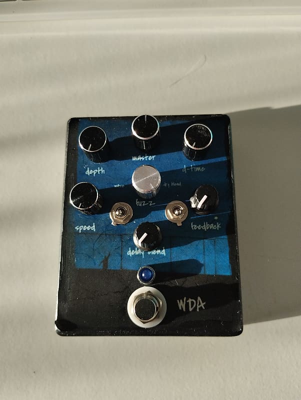 WDA delay with fuzz and modulation delay with fuzz and | Reverb