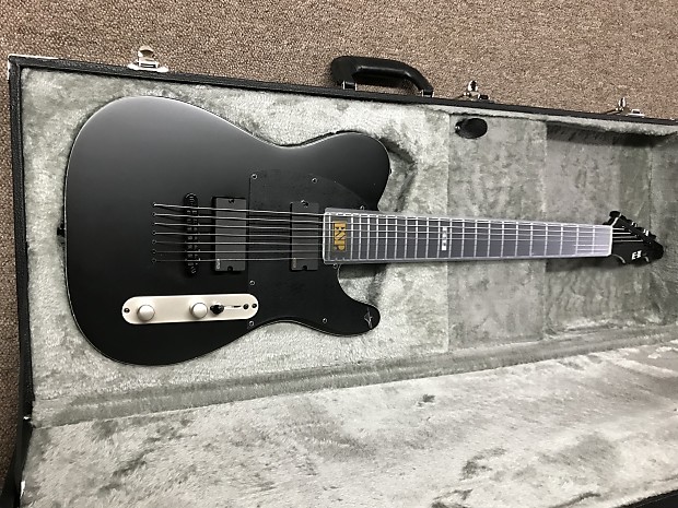 ESP E-II Tele Telecaster TB-7 7-String Baritone 2014 Satin | Reverb