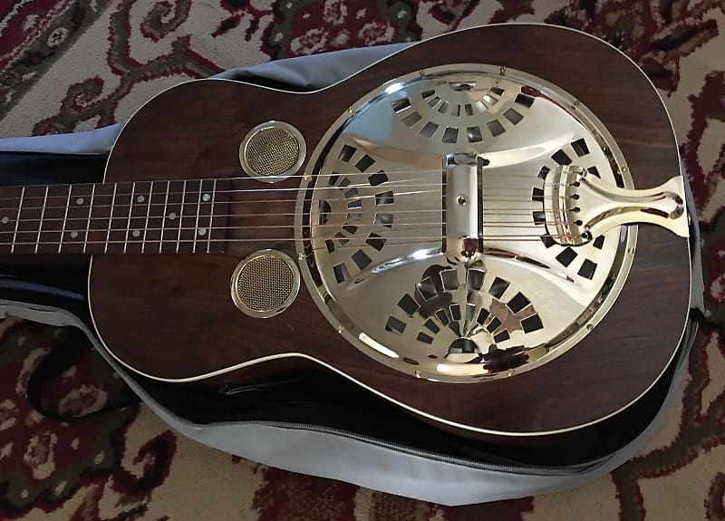Gann Resonator Guitar Slide guitar 2020 Natural Walnut | Reverb
