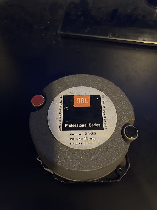 Jbl 2405 tweeter Jbl 2405 tweeter 70s / 80s - It Has A Broken | Reverb