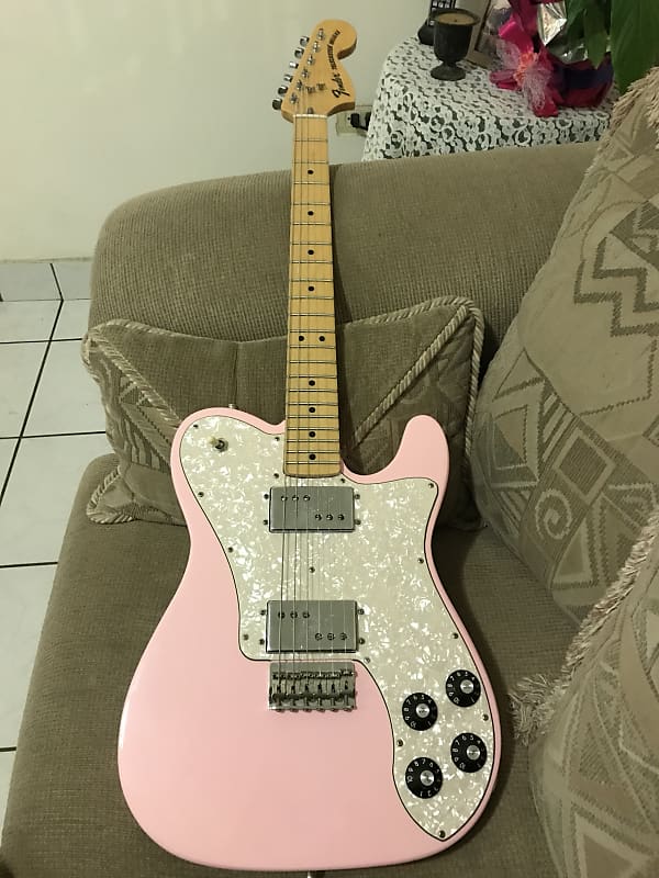 Fender Telecaster deluxe 72 SHELL PINK Shell pink | Reverb