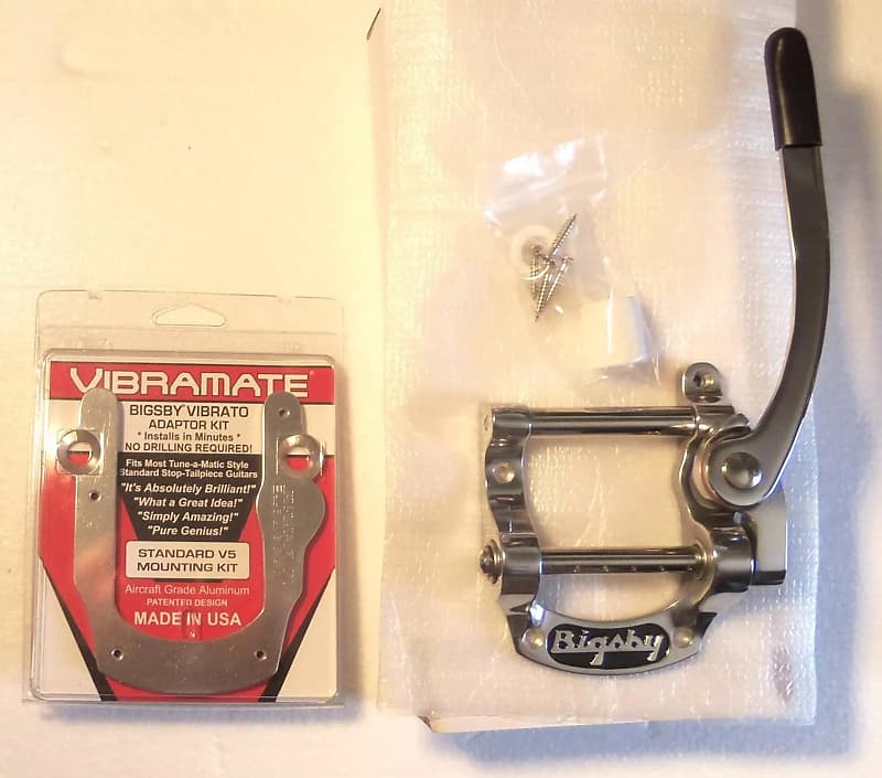 Bigsby® B5 Pinless String Through & Vibramate® | Reverb