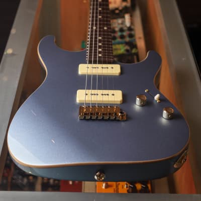 Suhr Standard Custom - Ice Blue Metallic | Reverb