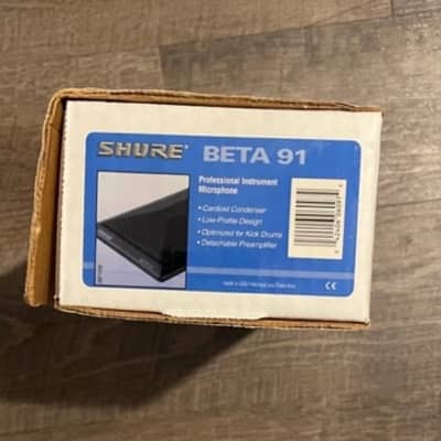 Shure BETA 91 - Black | Reverb