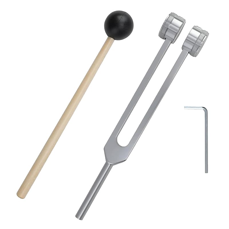 128Hz Tuning Fork Hammer Aluminum Alloy Medical Non-Magnetic | Reverb