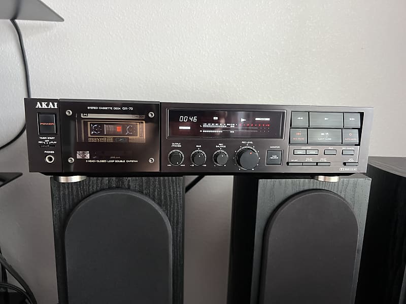 Akai GX-73 3-Head Direct Driver Japanese version- new belts! | Reverb