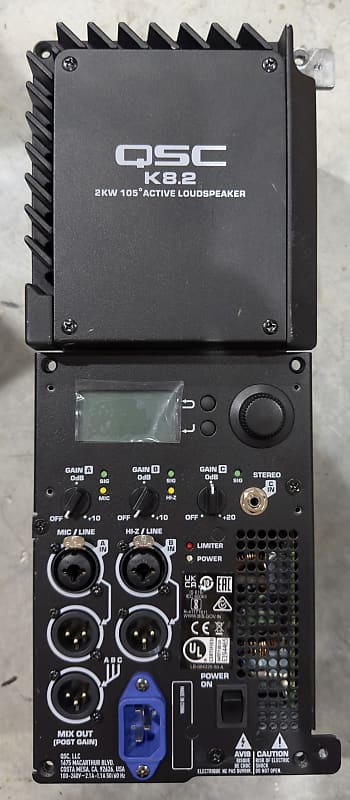 QSC K8.2 Amp module Fully Working 100% !!! | Reverb