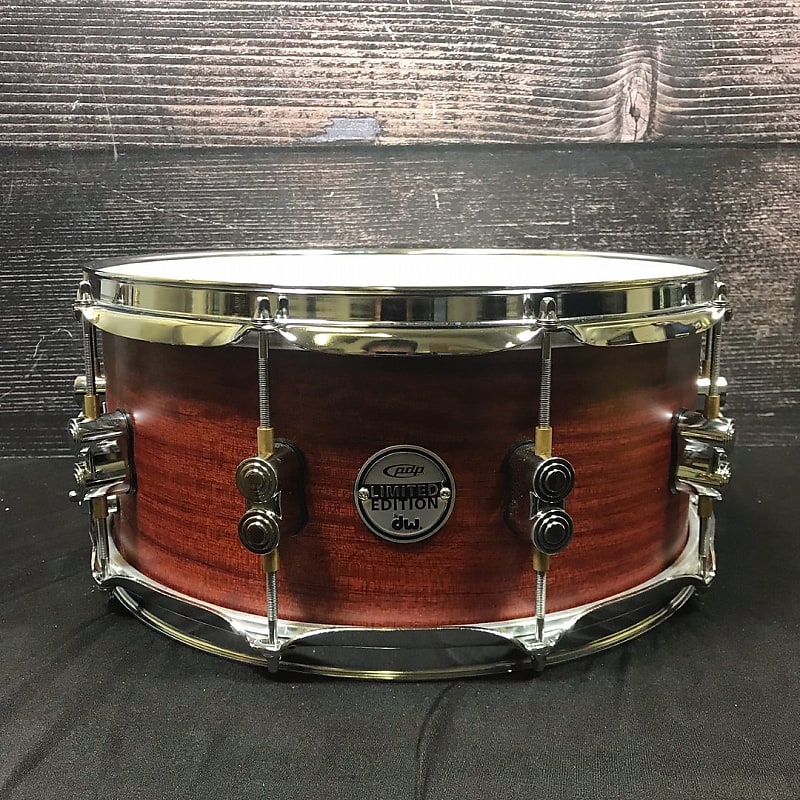 PDP Limited Edition 6.5" x 14" 18-ply Snare Drum (White | Reverb