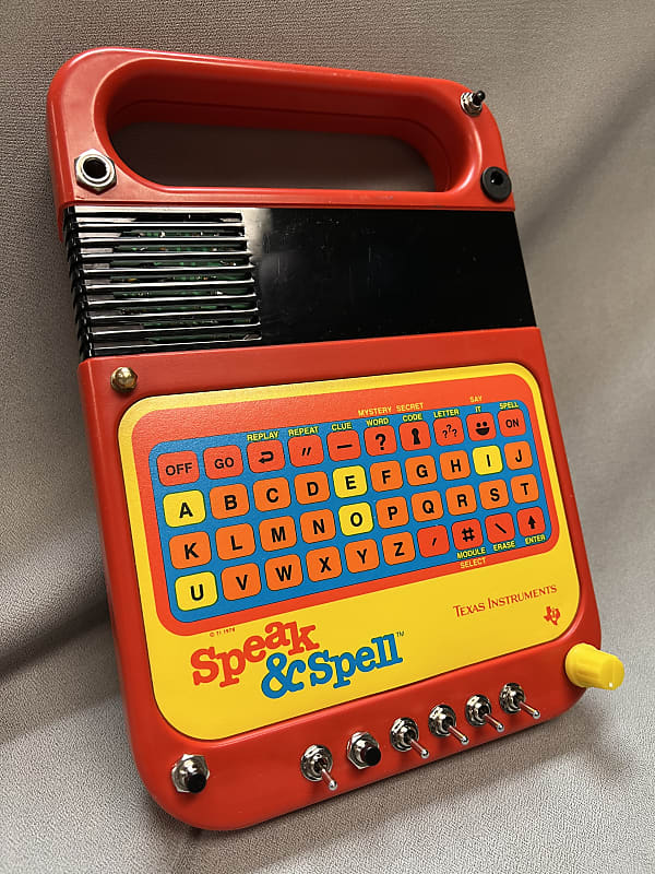 FrankenMusik Circuit Bent Speak and Spell Vintage 1980's | Reverb