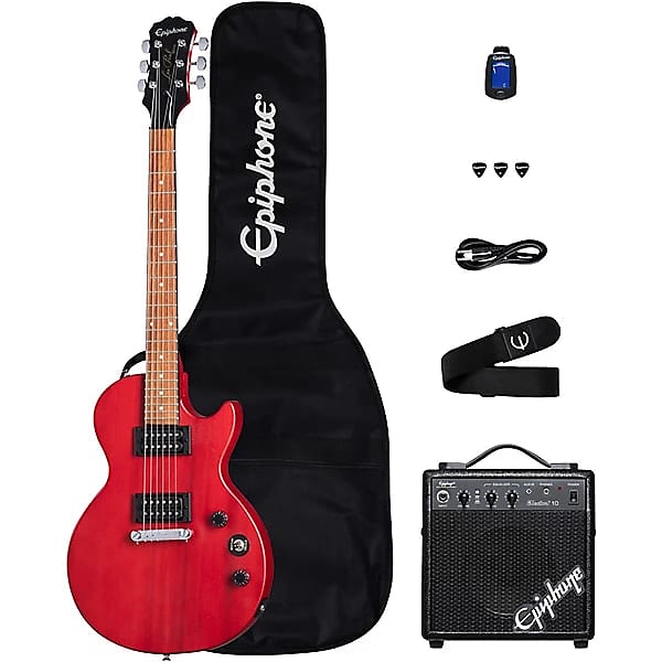 Epiphone Les Paul Special-I Player Pack - Worn Cherry | Reverb