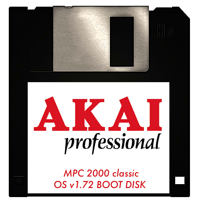 Akai MPC2000 CLASSIC OS SYSTEM BOOT DISK V1.72 | Reverb