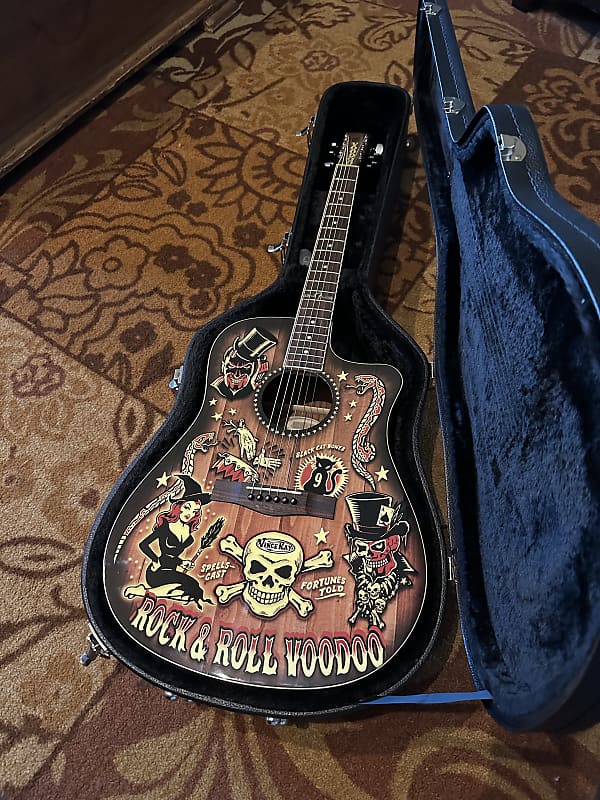 Rare! Fender Vince Ray Rock & Roll Voodoo Limited Edition | Reverb