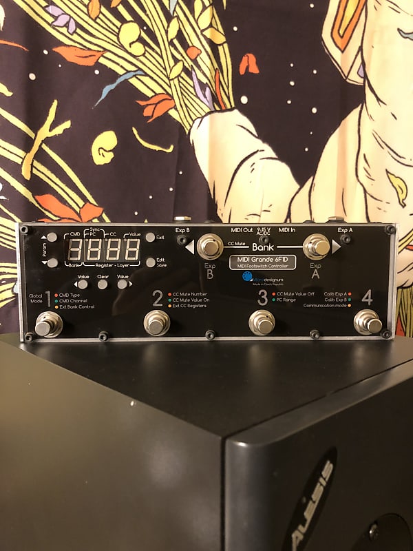 Microdesignum MIDI Grande 6F1D MIDI Foot Controller | Reverb