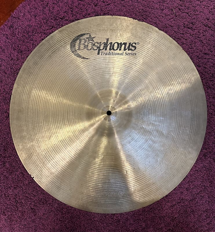 Bosphorus 22” Traditional Series Medium Thin Ride Cymbal | Reverb