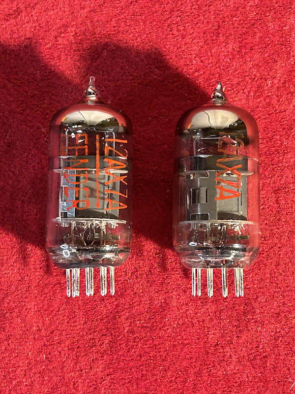 Fender 12AX7 Matching Pair Pre-Amp Tubes | Reverb