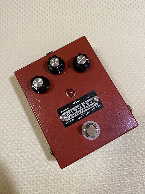 Carlin Compressor fuzz 2023 Red | Reverb