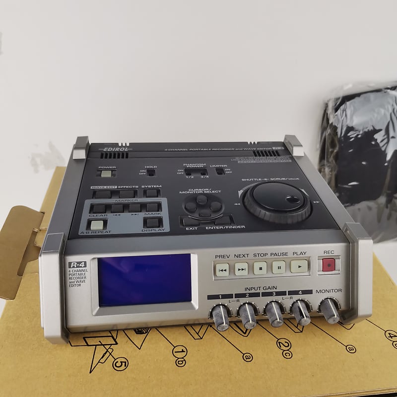 edirol R-4 Portable Recorder and Wave Editor | Reverb
