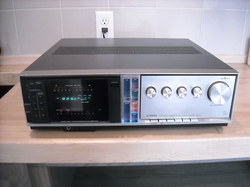 Luxman RX-101 1982 - Silver | Reverb
