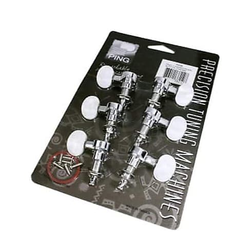 Ping - Precision Guitar Tuning Machines, Chrome with Covered | Reverb
