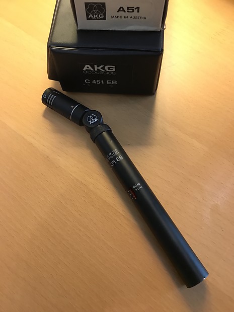 AKG 451 EB with CK-22 omni capsule and A-51 swivel | Reverb