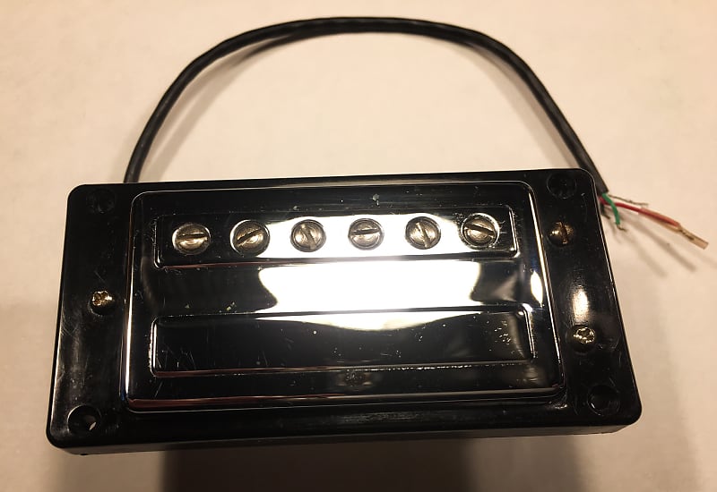 Original 1971 Guild HB 1 Bridge Humbucker 8.08k + Mounting | Reverb