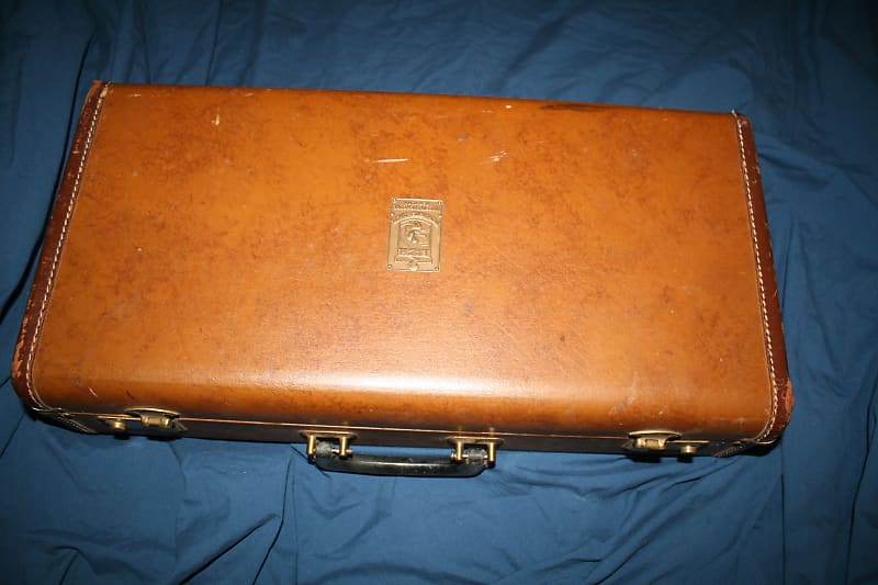Bach Stradivarius trumpet case - New York era - 1940 | Reverb