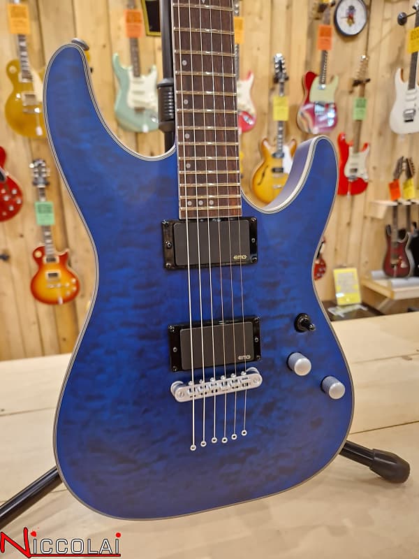 SCHECTER C-1 PLATINUM-6-STMBL | Reverb