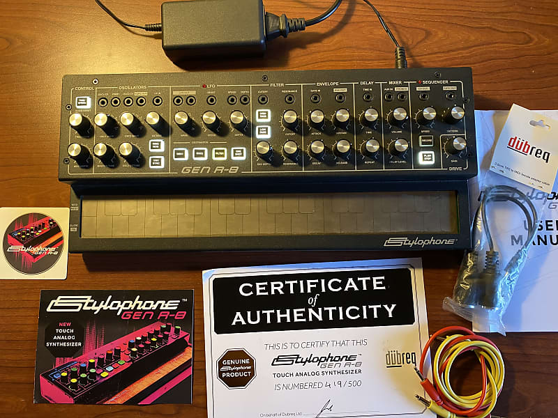 Dubreq Stylophone GEN R-8 Analog Synthesizer *RARE* 419 out | Reverb